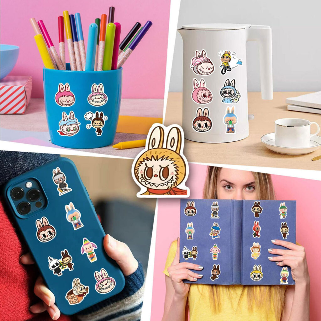 Cartoon Labubu Stickers - CRAOB