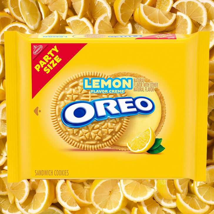OREO Lemon Creme Sandwich Cookies - CRAOB